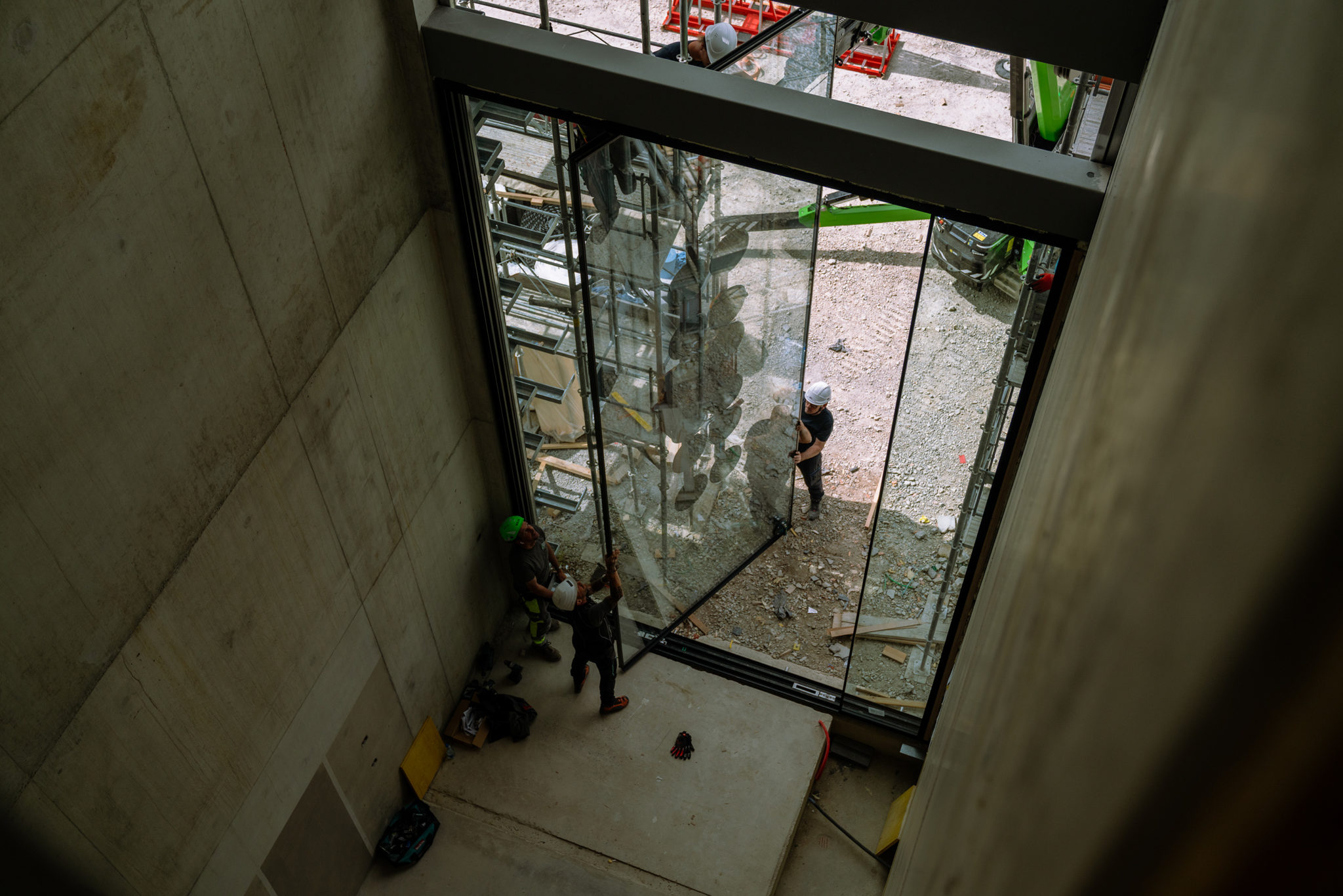 An Exceptional Pivot Door for Our Future Headquarters - Vitrocsa